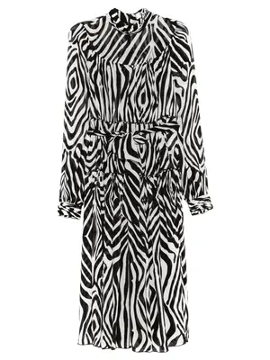 Diane Von Furstenberg Kent Midi Dress - Black