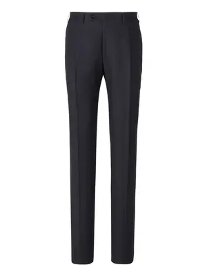 Canali Wool Trousers - Black