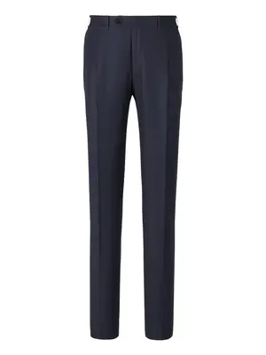 Canali Wool Trousers - Blue