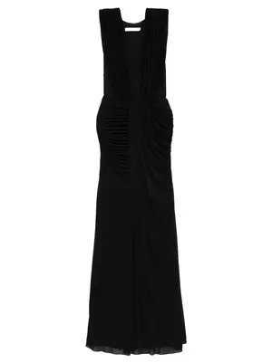 Christopher Esber Draped Maxi Dress - Black