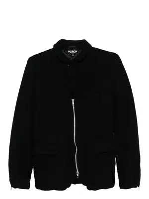 BLACK COMME DES GARÇONS Felted Blazer - Black