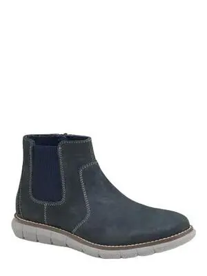 Johnston & Murphy Holden Chelsea Boot - Navy Oiled Nubuck