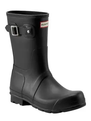 Hunter Waterproof Short Boots - Black