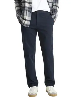 Vince Owen Stretch Cotton Chinos - Coastal Blue