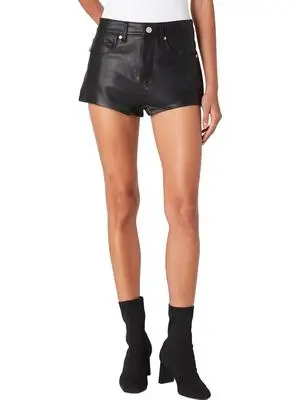 Blanknyc Faux Leather Shorts - Rock Star
