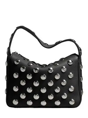 KHAITE Small Elena Studded Leather Shoulder Bag