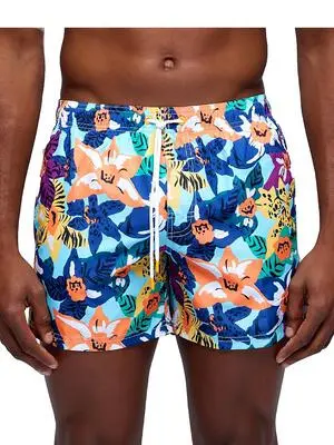 Sundek 7" Floral Boardshorts Multicolor