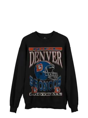 Junk Food Clothing Nfl Helmet Fleece Sweatshirt - Denver Broncos