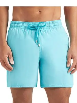 Vilebrequin Moorea 5.5" Printed Swim Short - Blue Geo