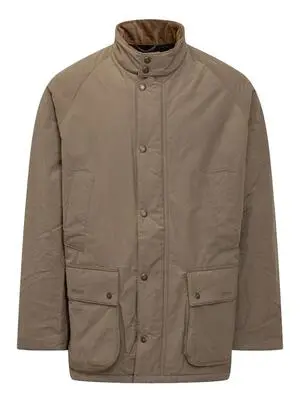BARBOUR X BARACUTA Jacket With High Collar - Beige