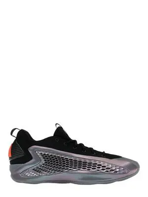 Adidas Ae 1 Low Iron Sharpens Iron Sneakers - Iron Metallic/core Black/solar Orange