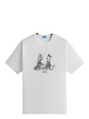 Kith Disney Donald Duck Sketch Vintage Tee Shirt - White