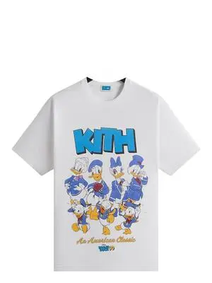 Kith Disney Donald Duck Family Vintage Tee Shirt - White