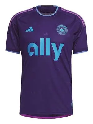 Adidas Charlotte Fc 23/24 Away Authentic Jersey - Dark Purple/sharp Blue