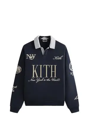 Kith Nelson Collared Pullover - Nocturnal
