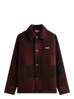 Kith Patchwork Wool Coaches Jacket - Aerate