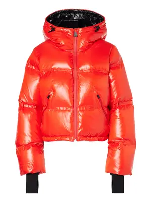 Aztech Mountain Minnie Nuke Suit Down Jacket - Red