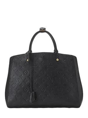 LOUIS VUITTON Monogram Empreinte Montaigne - Black