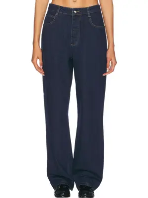 Ronny Kobo Sade Jeans In Denim-dark - Dark Wash Blue