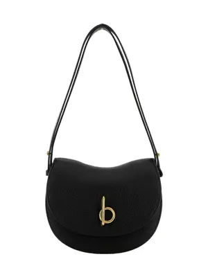 Burberry Rocking Horse Shoulder Bag - Black