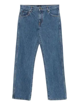 Khaite Kerrie Straight-leg Jeans - Blue