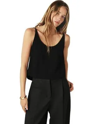 Ba&sh Figue Strappy Top - Black