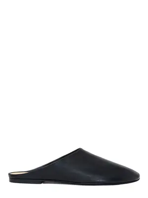 Proenza Schouler Glove Leather Slides - Black