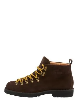 FRACAP M120 Commando Sole Scarponcino Boot - Coffee Suede