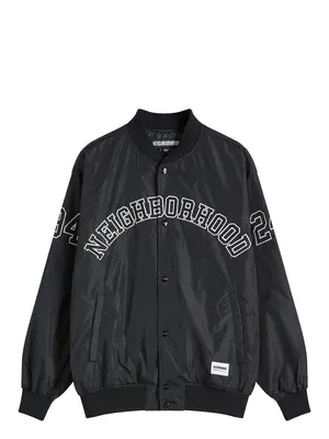 NEIGHBORHOOD Baseball Jacket - Black