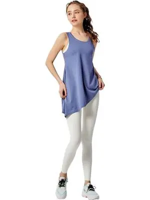 REBODY Sidekick Long Tie Tank - Blue Steel