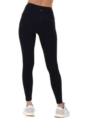 REBODY Rebody Active Phoenix Fleece Pocket Legging Warm Black