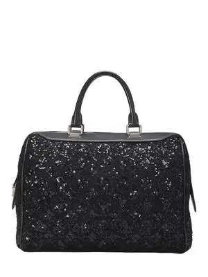 LOUIS VUITTON Louis Vuitton Monogram Sequin Sunshine Express Speedy 30 Black