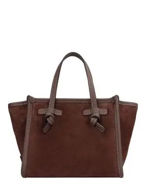 GIANNI CHIARINI Miss Marcella Tote Bag - Brown