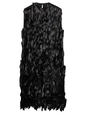 Prada Sablé Midi Dress - Black