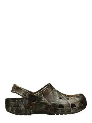 CROCS Classic Clog Edge Camo - Walnut