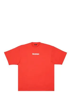 Balenciaga Technical Mesh Swim T-shirt - Red