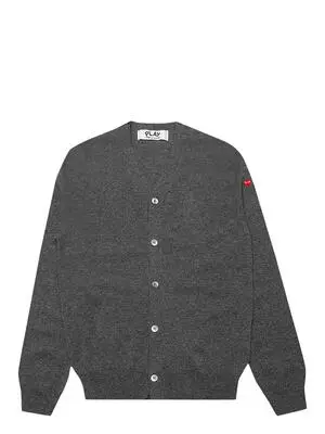 PLAY COMME DES GARCON Comme Des Garçons PLAY Small Heart Cardigan