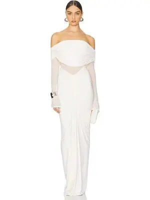 DEME BY GABRIELLA Jolene Gown - Off White