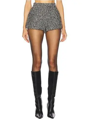 LOVERS AND FRIENDS Whitley Tweed Shorts - Grey