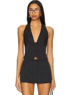 LOVERS AND FRIENDS Grace Top - Black