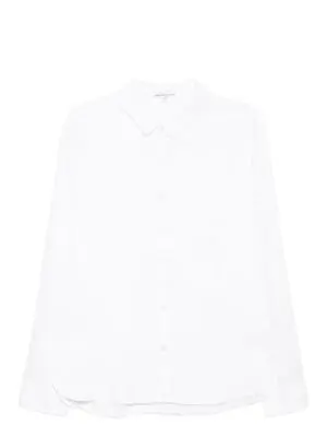JAMES PERSE Linen Long-sleeves Shirt - White