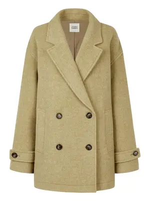 STUDIO TOMBOY Double-breasted Coat - Neutrals
