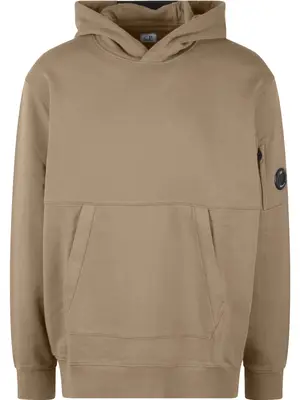 C.P. COMPANY Logo-patch Hoodie - Neutrals