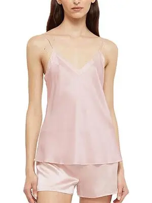 Ginia Silk Cami - Bridal Rose