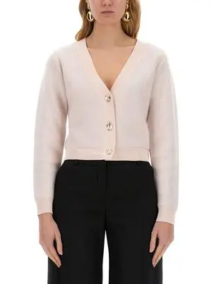 Nina Ricci Mohair Cardigan - Beige