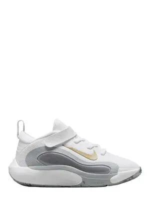 Nike Isofly Metallic Gold Star Sneakers - White/cool Grey/wolf Grey