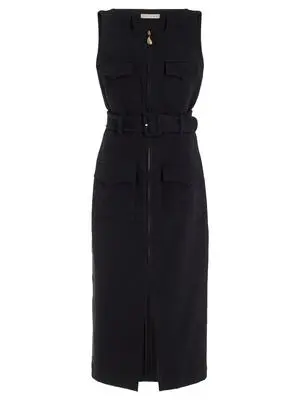 USISI SISTER Alexa Cotton Boucle Dress