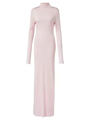 Khaite Norla Jersey Maxi Dress - Pink