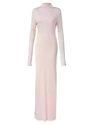 Khaite Norla Jersey Maxi Dress - Pink