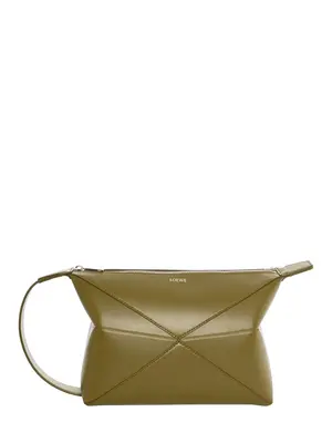 Loewe - Leather Puzzle Fold Wash Bag